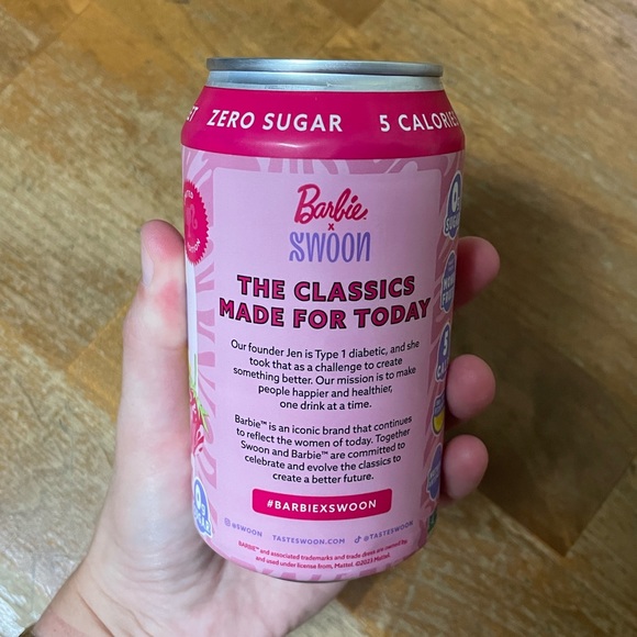 Barbie | Other | Limited Edition Barbie X Swoon Pink Lemonade Drink 2oz ...